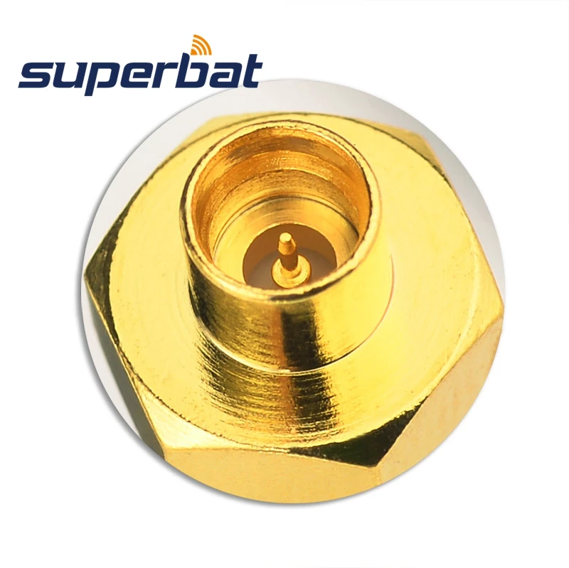 Superbat SMP Plug Male Adapter to SMA Straight Jack Female 50 Ohm RF ...