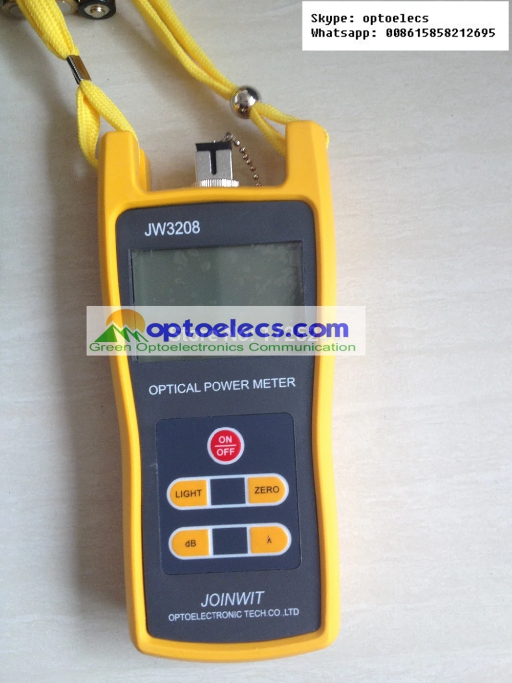 Envío Gratis Joinwit JW3208 medidor de potencia óptico 6 longitudes de ...