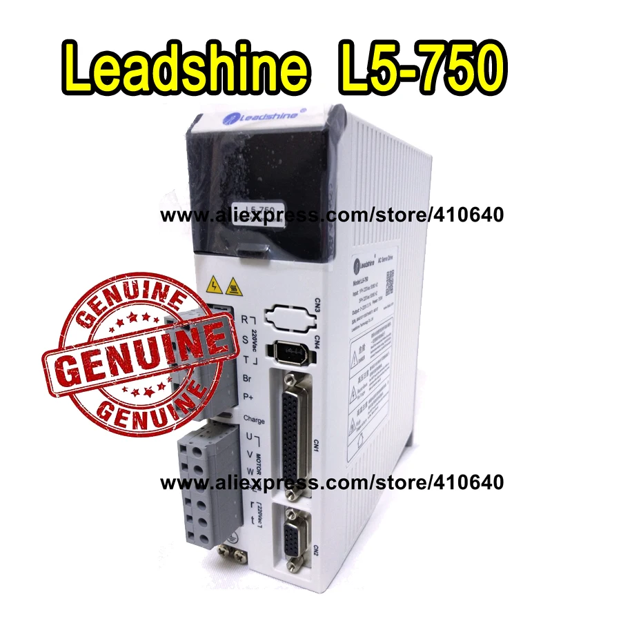 Free shipping Leadshine L5-750Z (EL5-D0750) ACH750 Servo Drive 220 230 VAC Input 5A Peak Output ...