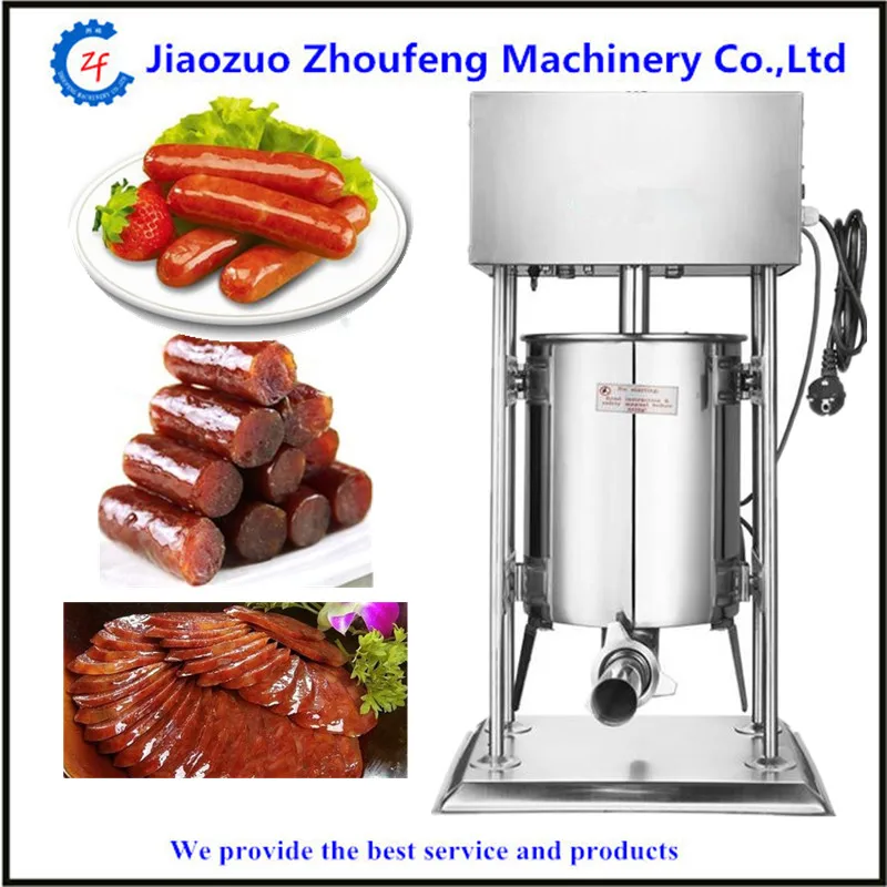 Commercial-electric-220v-12L-automatic-sausages-stuffer-sausage-filler ...