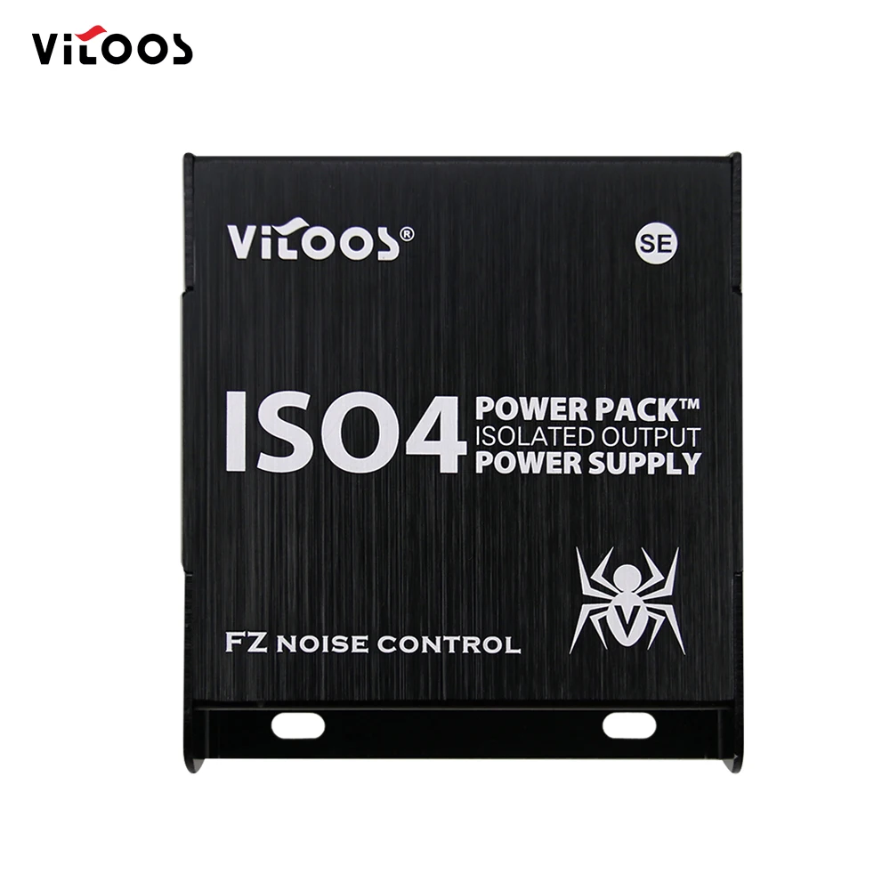 Vitoos ISO4 SE efectos de guitarra fuente de alimentación, 4 totalmente aislada cortocircuito y ...