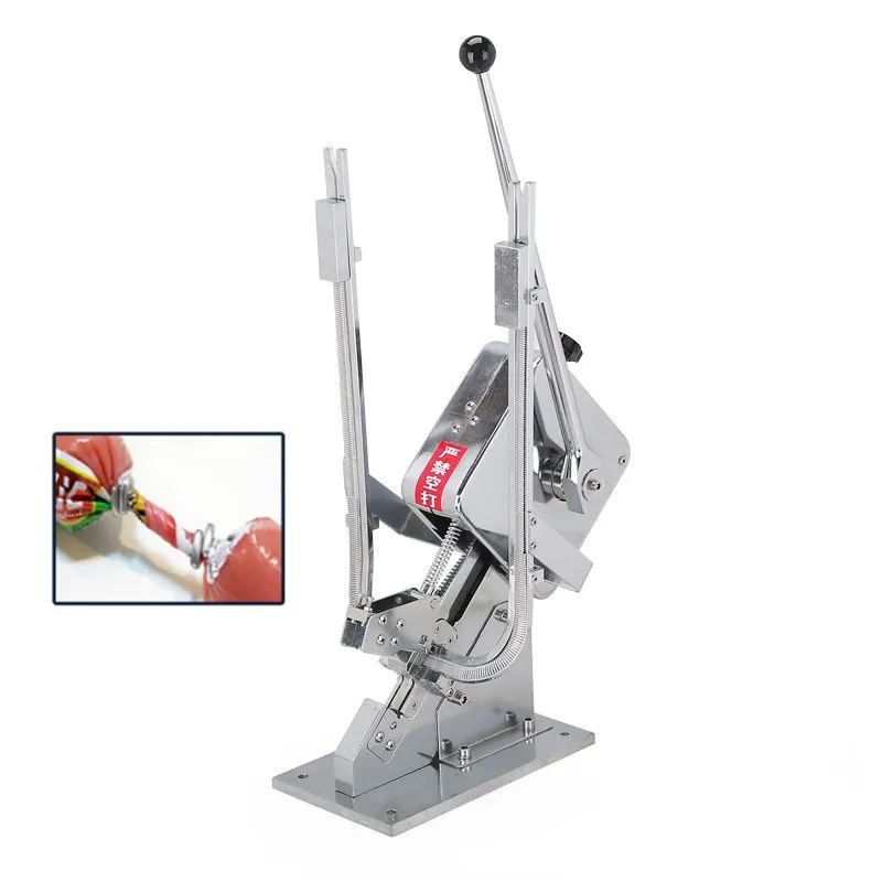 Double U-shape Sausage Clipper Food Clipping maker manual tying packer ...