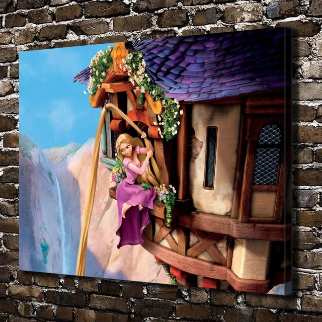 Tangled Painting From Movie