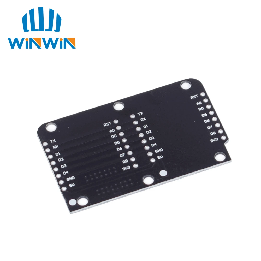 【KAMDSS015】H71 Double Socket Dual Base Shield D1 Mini NodeMCU ESP8266 ...