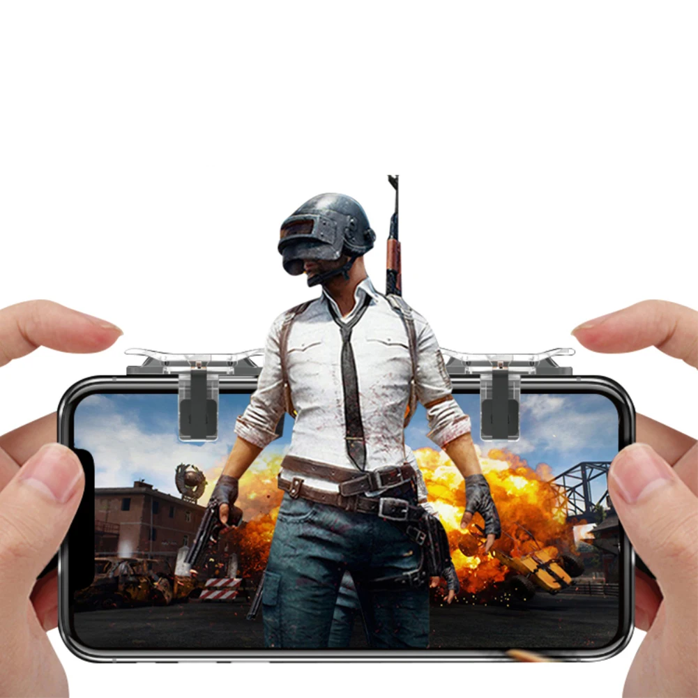 Mobile Game Trigger Aim Button For PUBG Gaming Shooter Controller ...