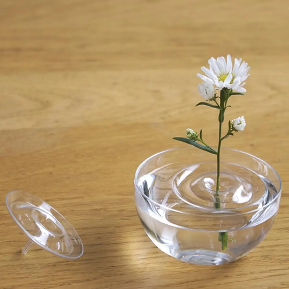 2 Pieces Crystal Glass Planter Flower Vase Magic Floating Vase Pot ...