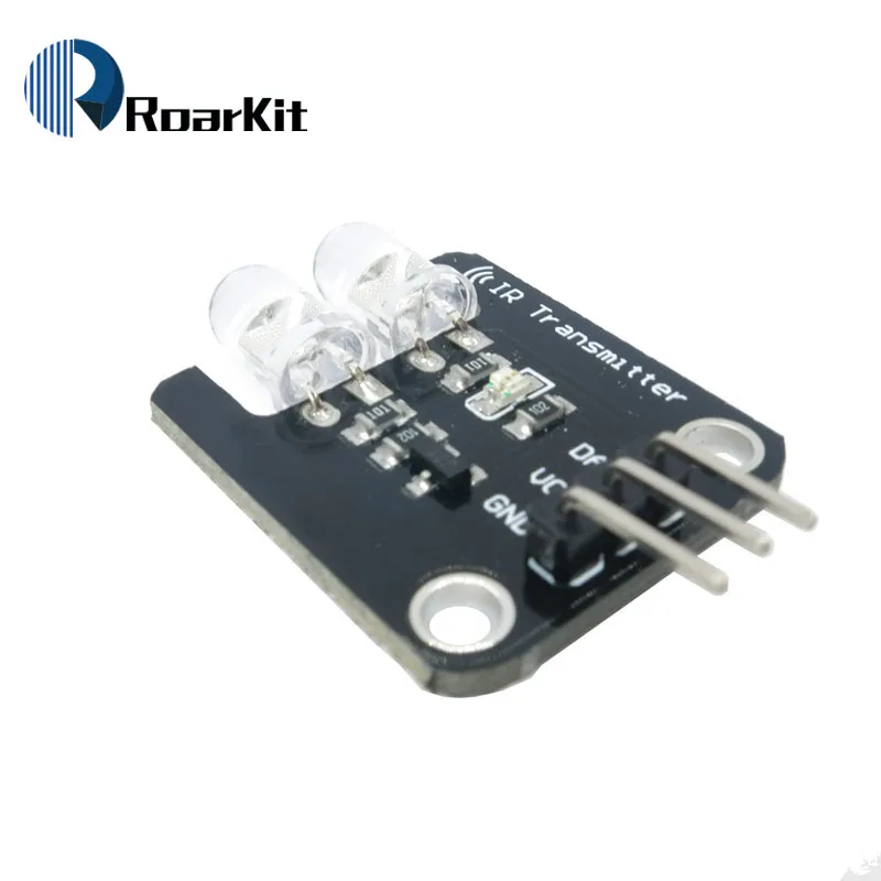 2 channel electronic building blocks Two way infrared transmitter ...