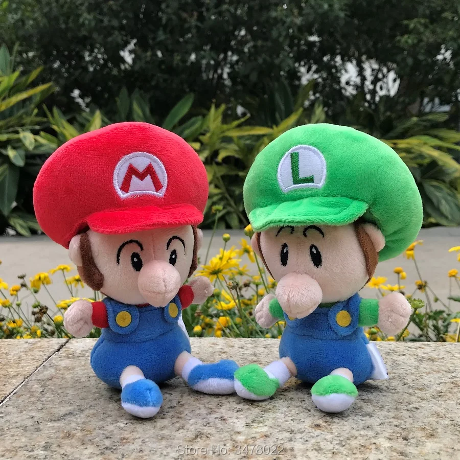 Baby Mario And Luigi Plush