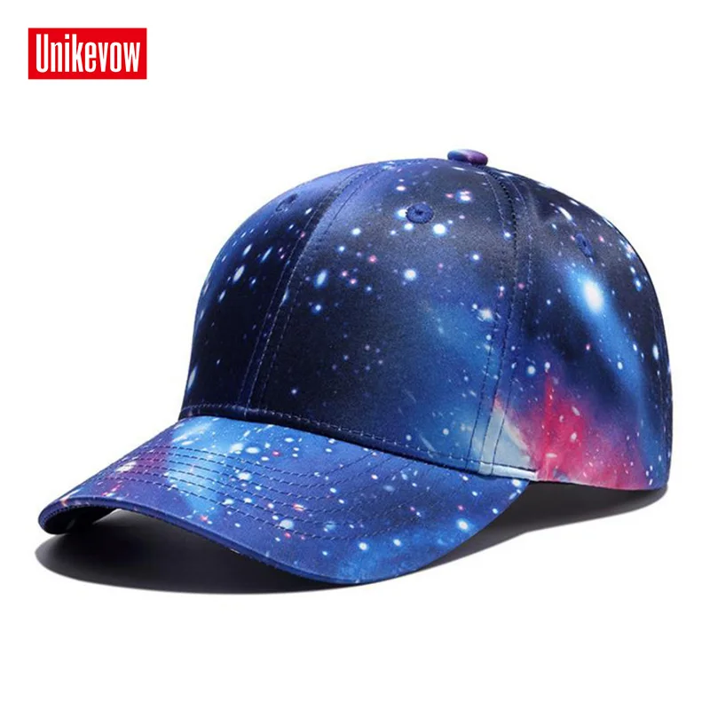 Unikevow gorras de béisbol con estampado de estrellas 3D para hombre y mujer, sombrero de ...