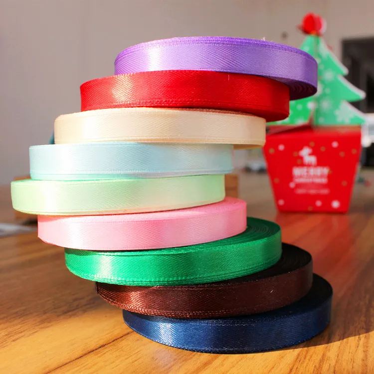 10pcs 1CM Width 22M Long Present Ribbons Ballons Decoration Ribbon ball ...