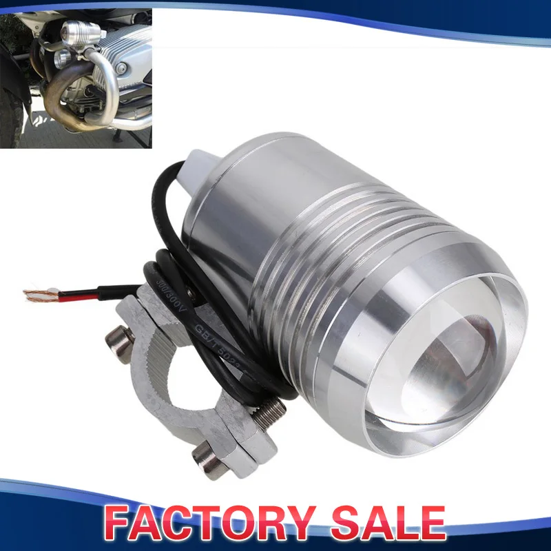 Waterproof 12V 30W U2 LED Laser Gun Lamp Motorcycle Truck Bike Spot ...