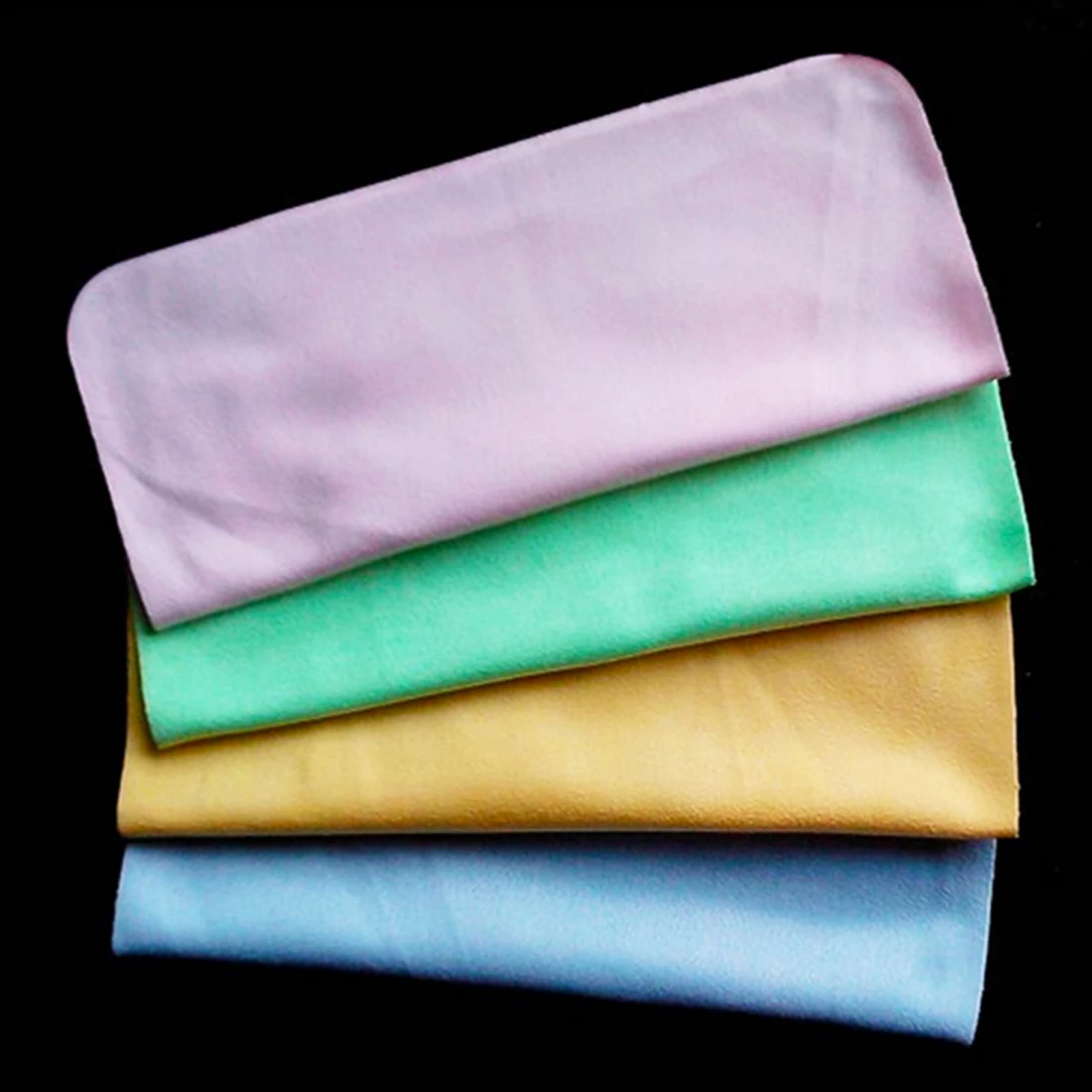 1PC Chamois Glasses Cleaner 180 150mm Microfiber Glasses Cleaning Cloth 1PC Chamois Glasses Cleaner 180 150mm Microfiber Glasses Cleaning Cloth