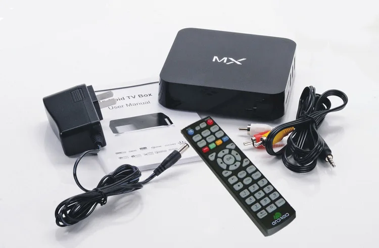 NEW Original MX Android TV Box 4.2.2 Dual Core XBMC Midnight 1G+8G Dual ...
