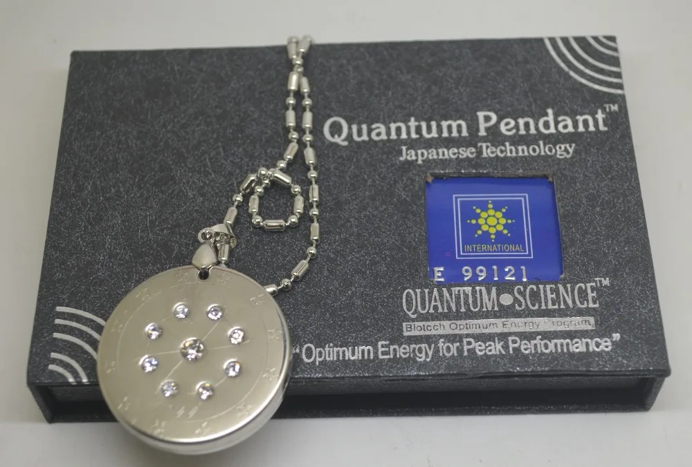10x Free shipping stainless steel quantum scalar energy pendant classic ...