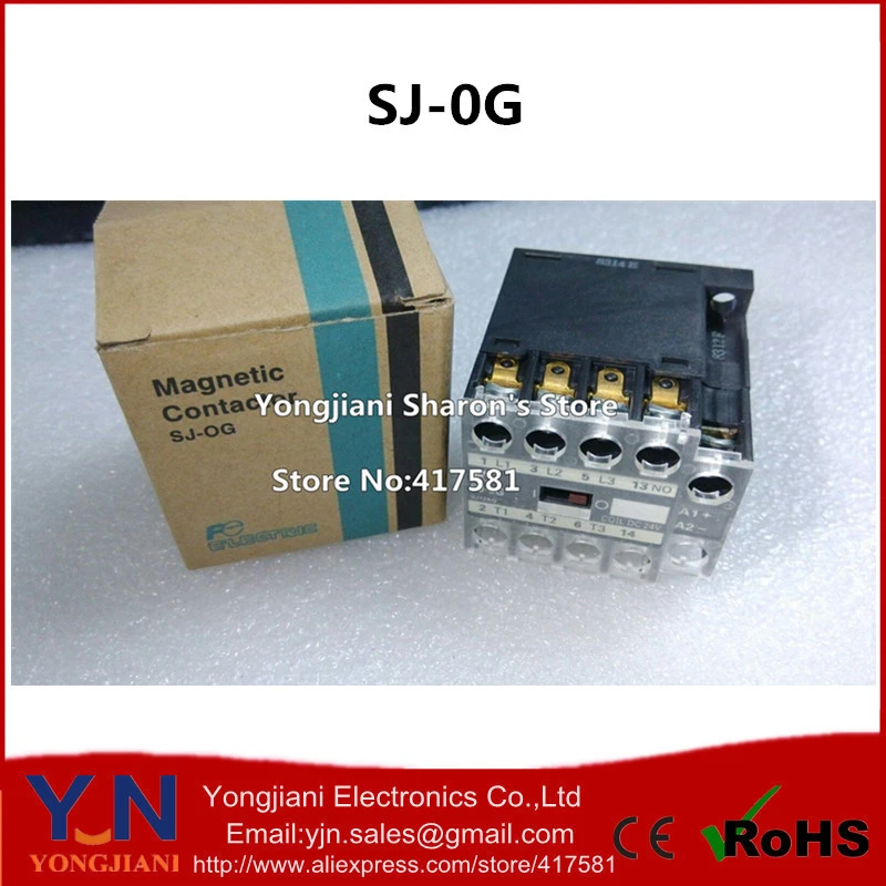 새로운 및 원래 SJ 0G SJ12AG 24 볼트 SJ OG 전자기 접촉기|contactor china ...