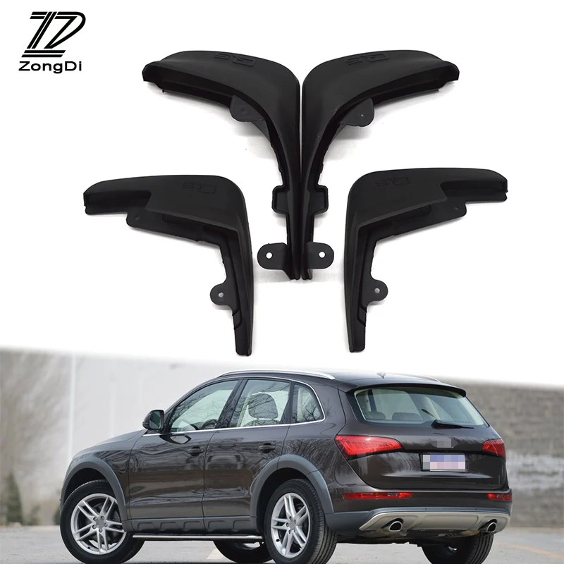 Zd Car Front Rear Mudguards For Audi Q5 2009 2010 2011 2012 2013 2014 ...