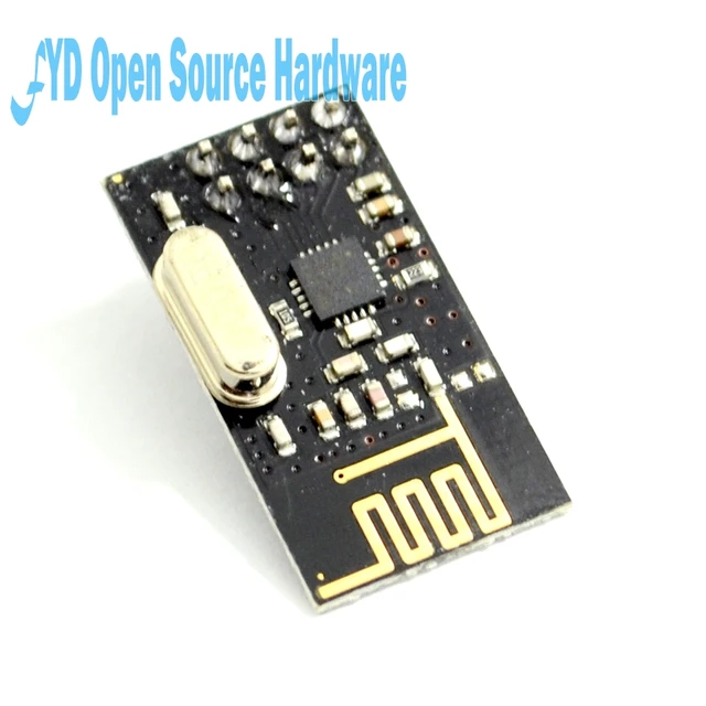 2pcs/lot NRF24L01 + POWER ENHANCED VERSION NRF2401 2.4G SI24R01 ...