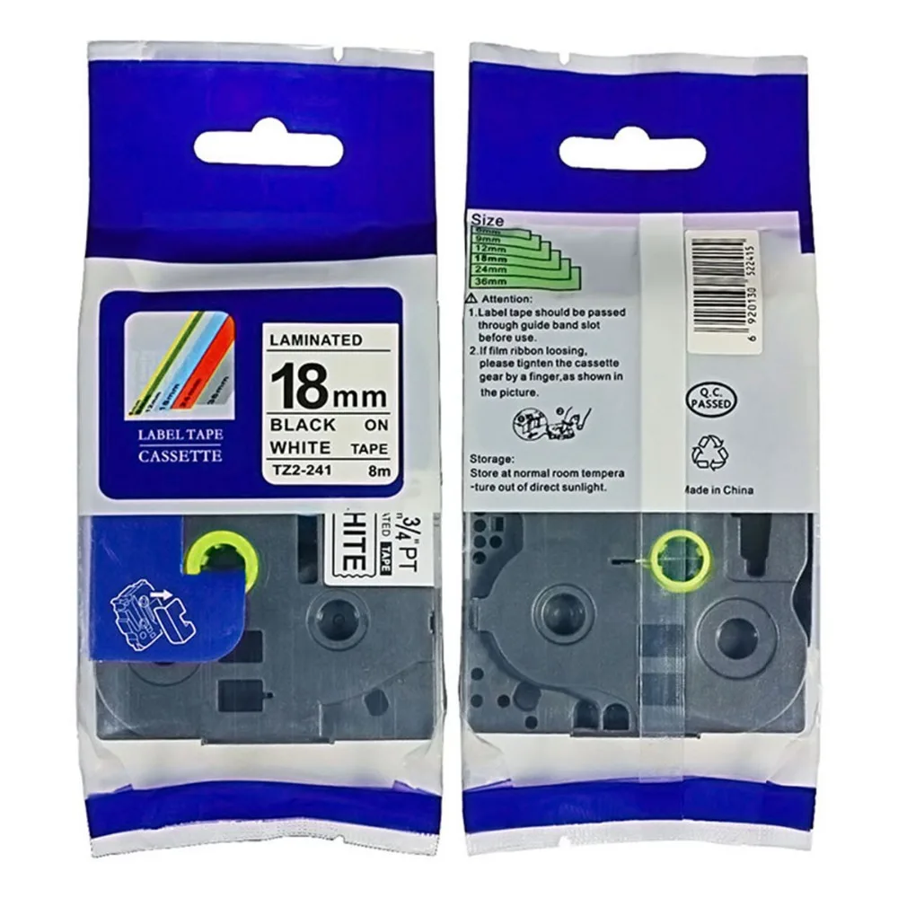 tze241 tze 241 tze 241 Factory Supply 18mm Compatible for Laminated ...