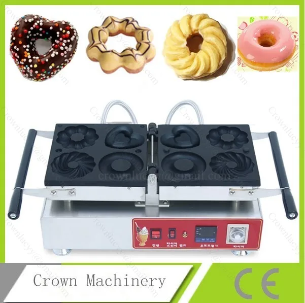 110V-220V-Blossom-Heart-ect-Shape-Digital-Electric-Donut-maker-Donut ...