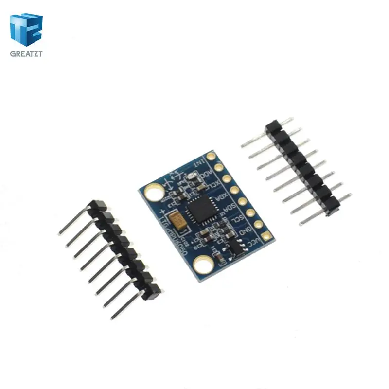 10pcs Gy 521 Mpu 6050 Mpu6050 Module 3 Axis Analog Gyro Sensors 3 Axis Accelerometer Module In