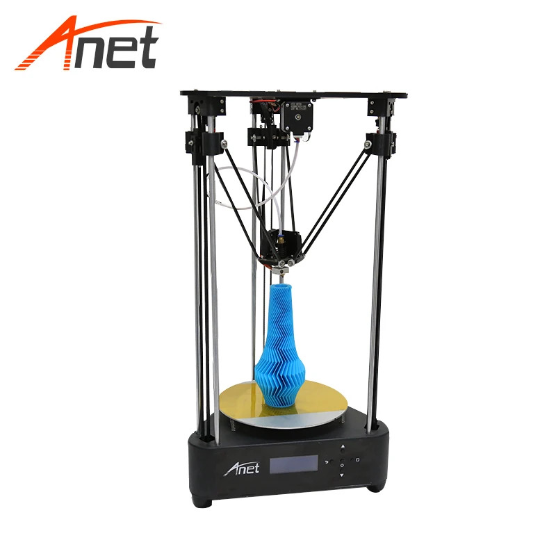 Newest Anet A4 3D Printer Professional Circular Model Printing Easy ...