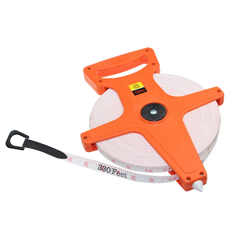 1PC 30M/100Ft 50M/165Ft 100M/330Ft Meter Open Reel Fiberglass Tape ...