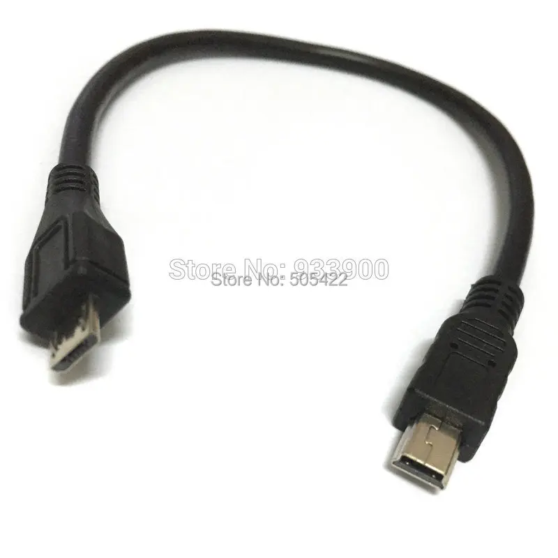 Micro USB 5 pin Male To Mini USB 5 Pin Male Adapter Converter Data ...