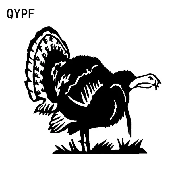 Strutting Turkey Decal