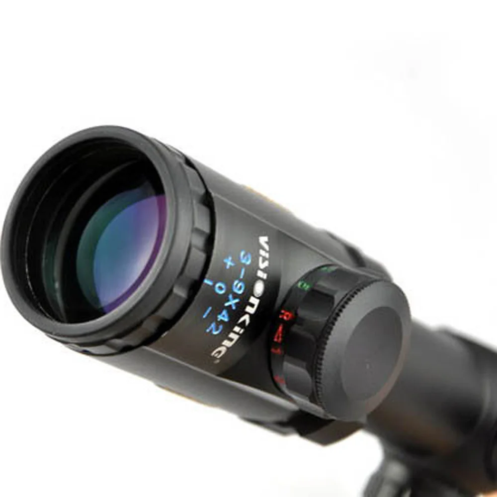 Visionking Opitcs 3 9x42 Rifle Scope Mil Dot Tactical Hunting Long Eye ...