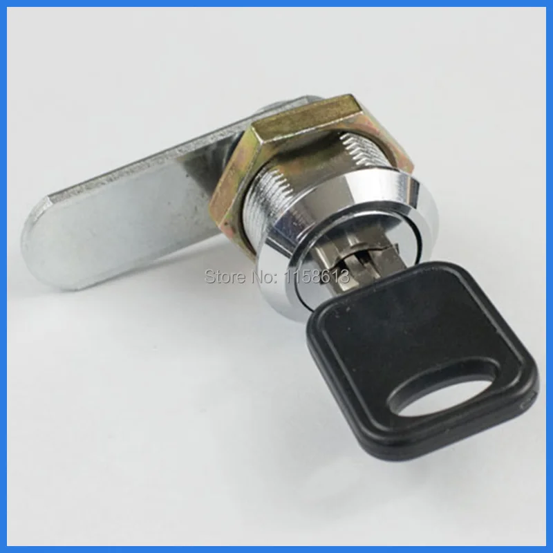 10 pieces 16mm keyed alike hex nut fixed flat key showcase cupboard ...