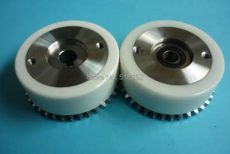 M407 M408 Mitsubishi White Ceramic Pinch Roller Assembly Set With ...