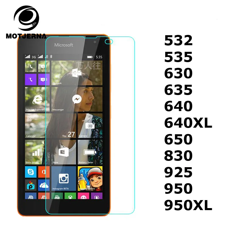 Motjerna Tempered Glass Screen Protector For Nokia Lumia 640 640xl 532