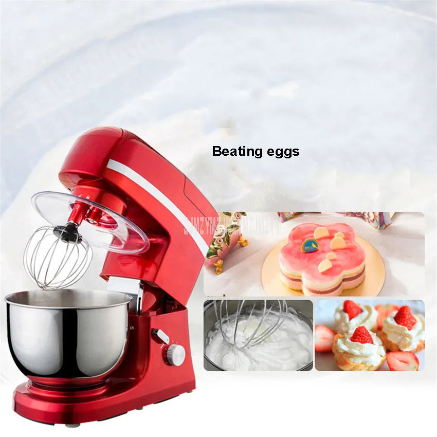 Multifunction Electric Dough Mixer Eggs Beater 5L Blender Juicer Grinder For Sausage Noodle ...