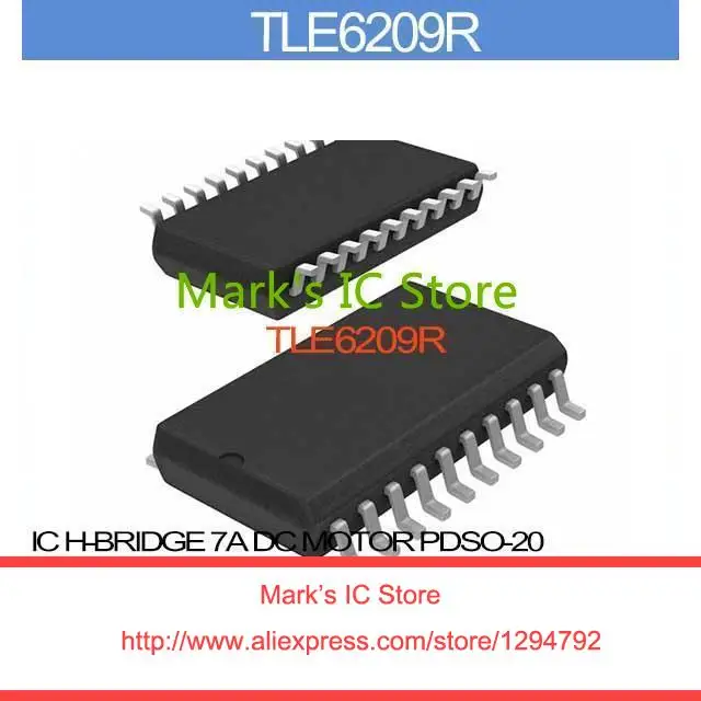 TLE6209R IC H BRIDGE 7A DC MOTOR PDSO 20 TLE6209 Technologies 6209 ...