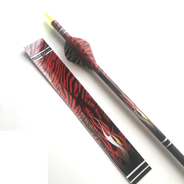 Aliexpress.com : Buy New style 12 pcs Arrow Wraps Fletching Archery ...