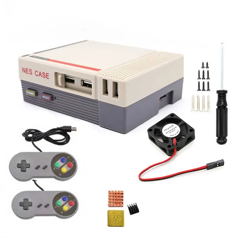 Raspberry Pi Nes Nespi Case Retroflag Case With Cooling Fan Designed ...