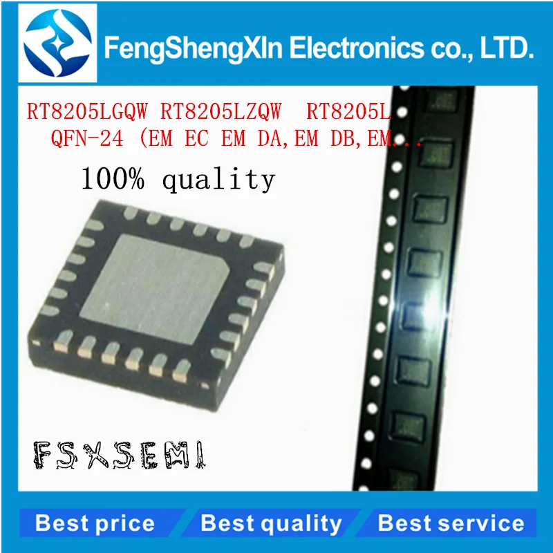 10 unids/lote nuevos, RT8205L, RT8205LZQW, RT8205LGQW, EM BD EM = BM ...