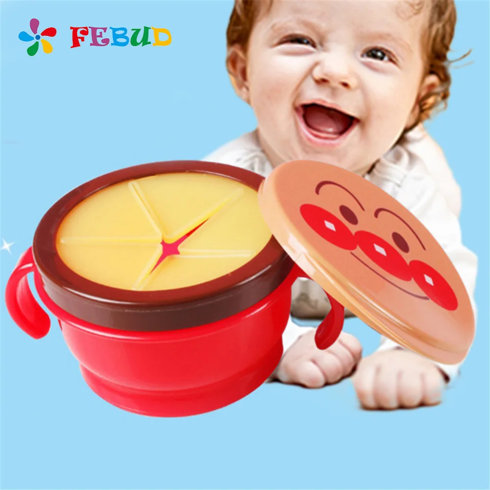 250ml Cartoon Infants Kid Spill Proof Bowl Dishes Tableware Baby Snack ...