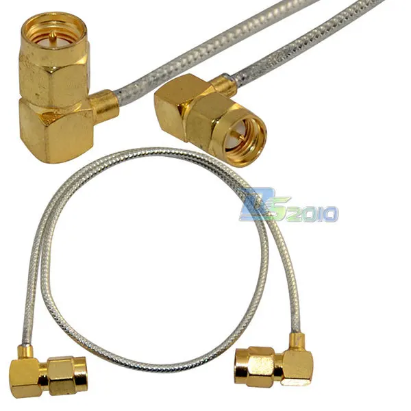 12" RP SMA Male to RP SMA Male RF Coaxial Pigtail Cable RG405 for ...