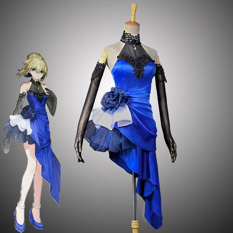 Fgo Fate/extella Saber Cosplay Costumes Halloween Carnival Party Full ...