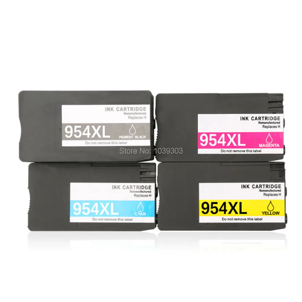 4pack Compatible for HP 954XL 954 XL Ink Cartridge Full With Ink For HP ...