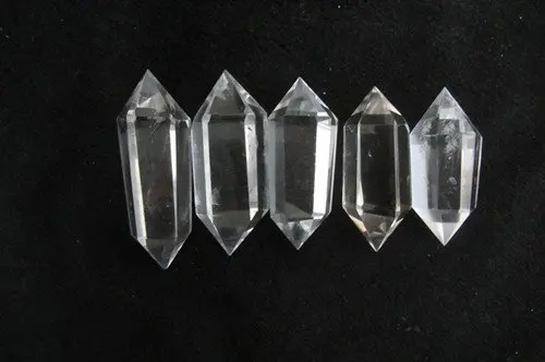 6 Sided Prism Style Clear Natural Quartz Double Terminated Point, Large ...