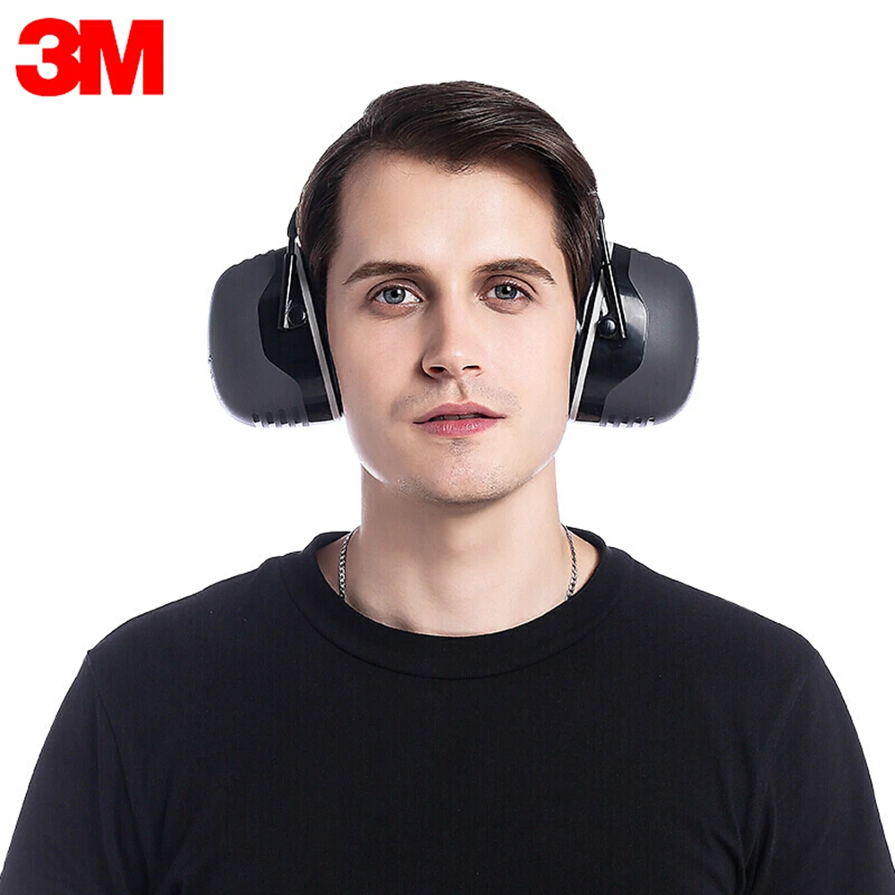 3M / X5A Noise Cancelling Ear Muffs Hearing Protection Noise Reduction Safety Earmuffs ...