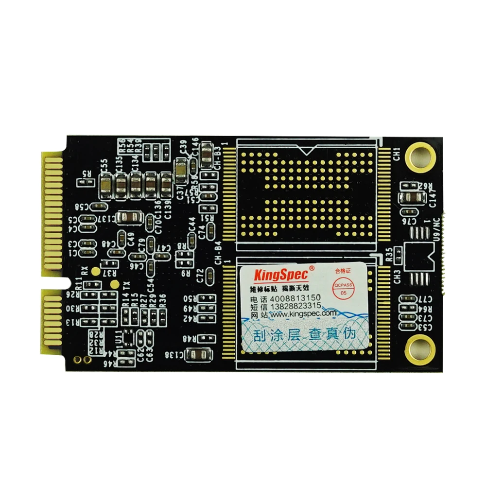 Mt-64 Kingspec 60gb 64gb Msata Ssd Mini Sata Solid State Drive Module ...