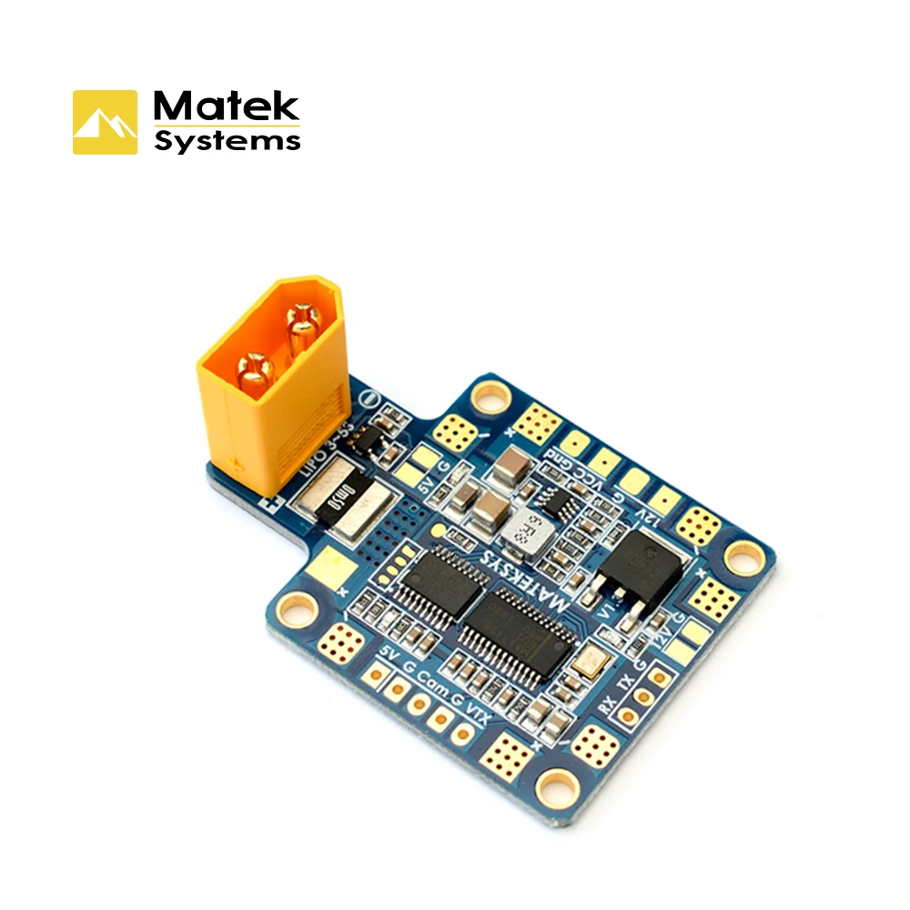 Matek Systems Power Distribution Board PDB HUBOSD ECO X TYPE, w/STOSD8 ...