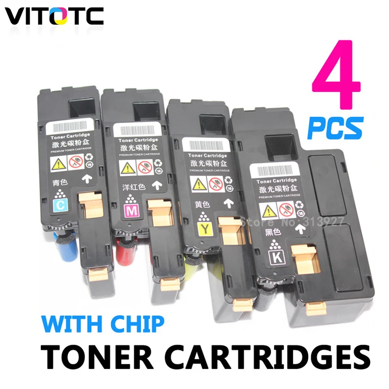 4PCS 106R01631 106R01632 106R01633 106R01634 Color Toner Cartridges For ...