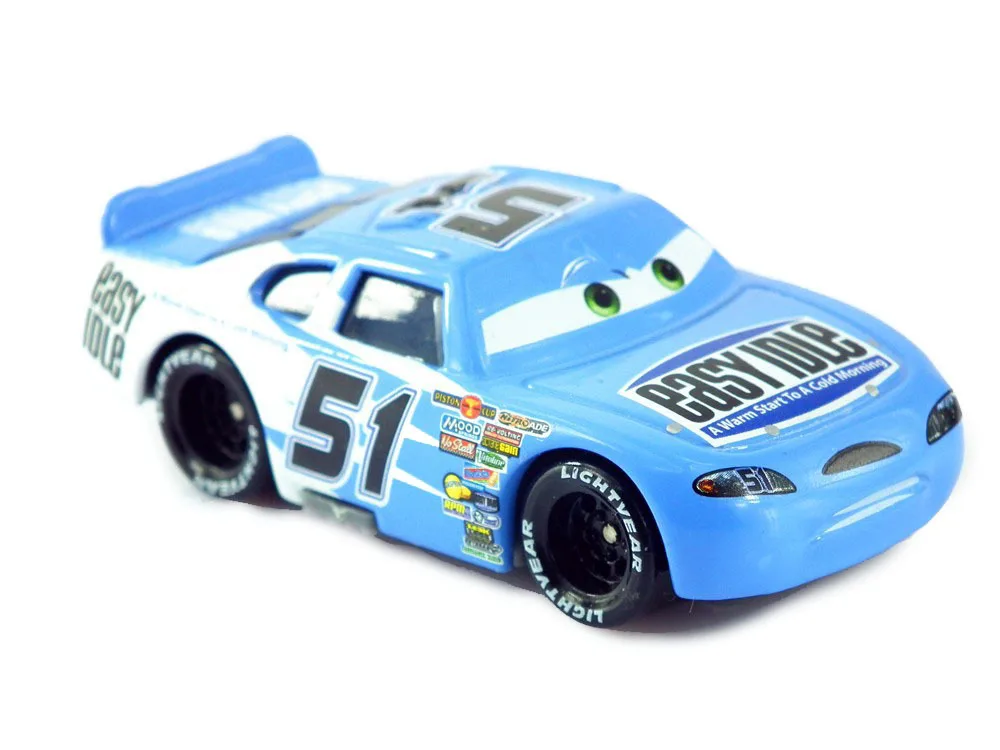 PIXAR CARS 2 100% Original EASY IDLE 51# Diecast Loose VERY RARE Metal ...