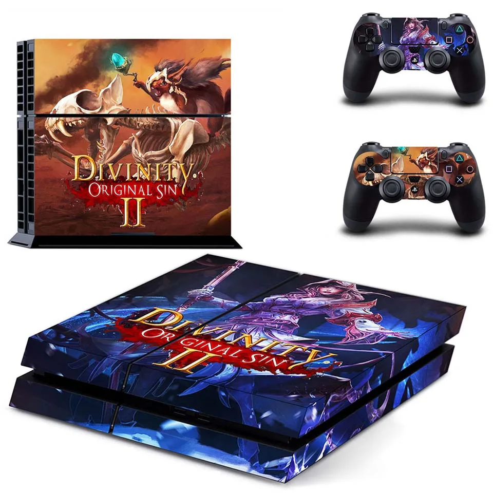 Divinity Skin Sticker for PS4 Console and Controllers Full Body Skins ...