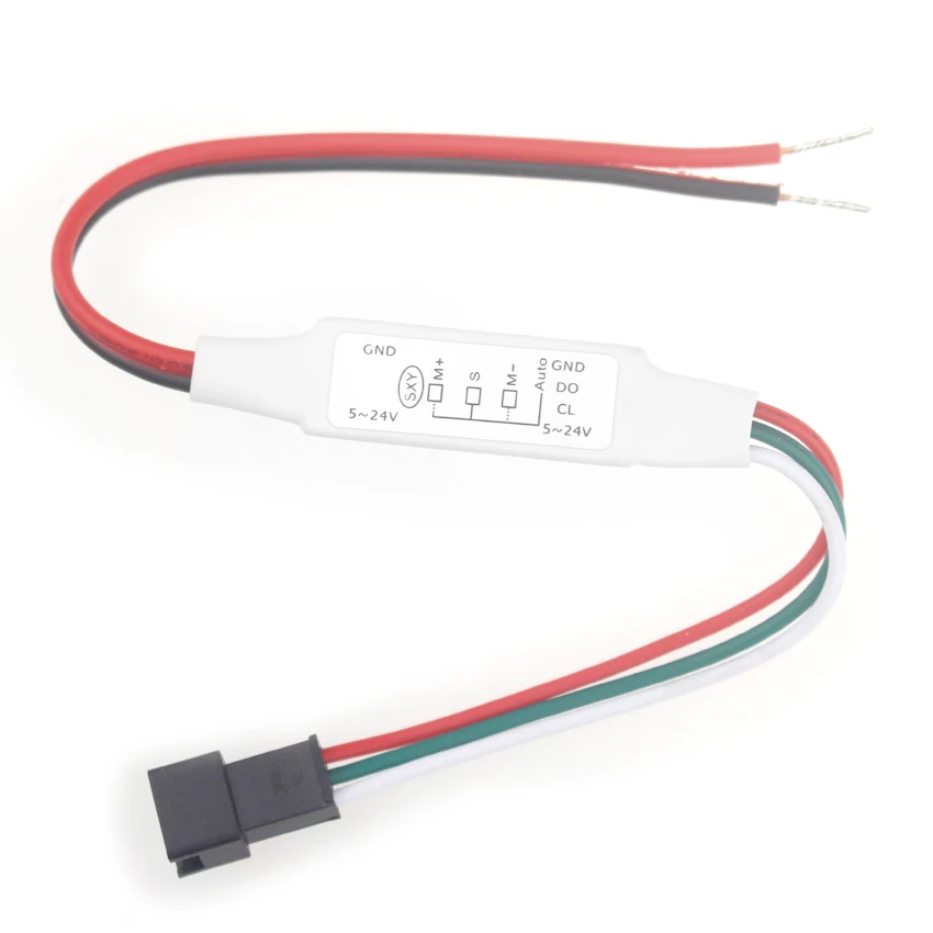 3 Key Mini RGB Controller Micro Controller for DC5 24V Pixels Dream ...