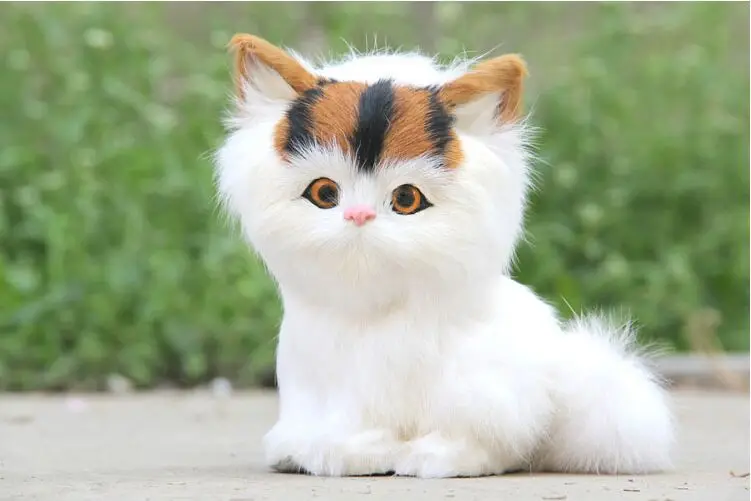 cute-small-simulation-cat-toy-polyethylene-furs-handicraft-cat-doll ...